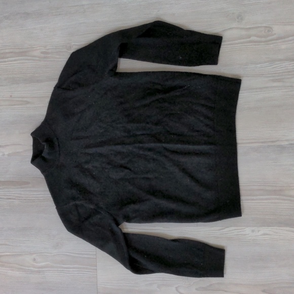 Murano | Sweaters | Murano Extra Fine Merino Wool Black Long Sleeve ...